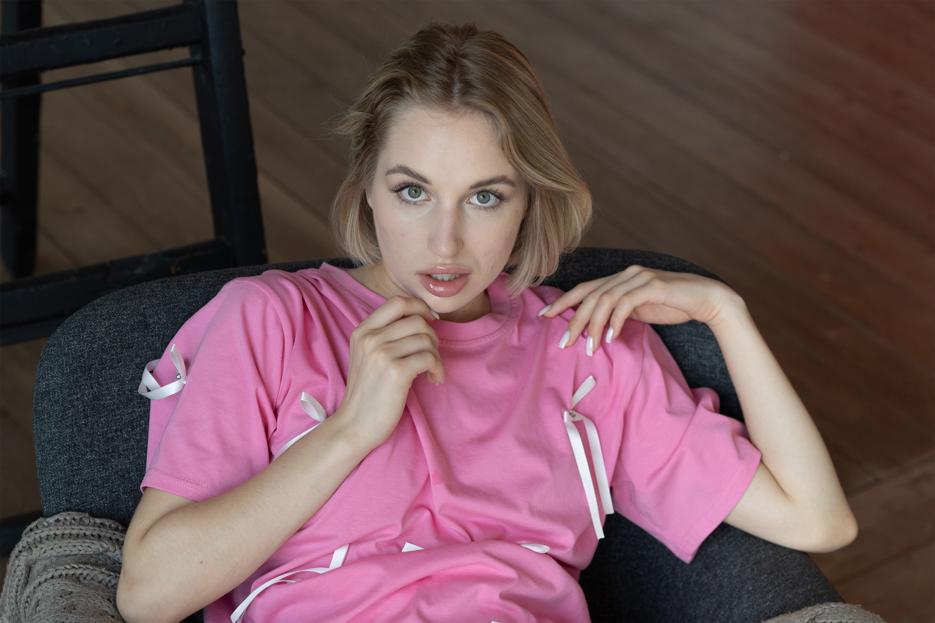 Soft Rebellion in Pink | Boudoir